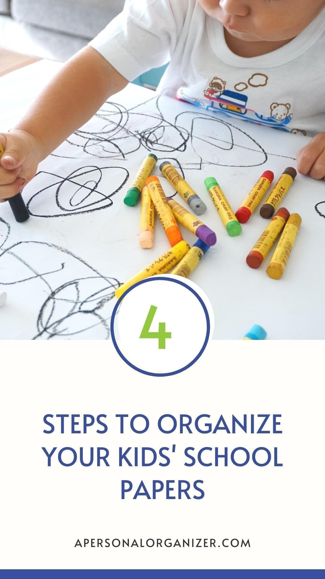 4 Simples Steps to Take Control Over Your Kids' School Papers For Life