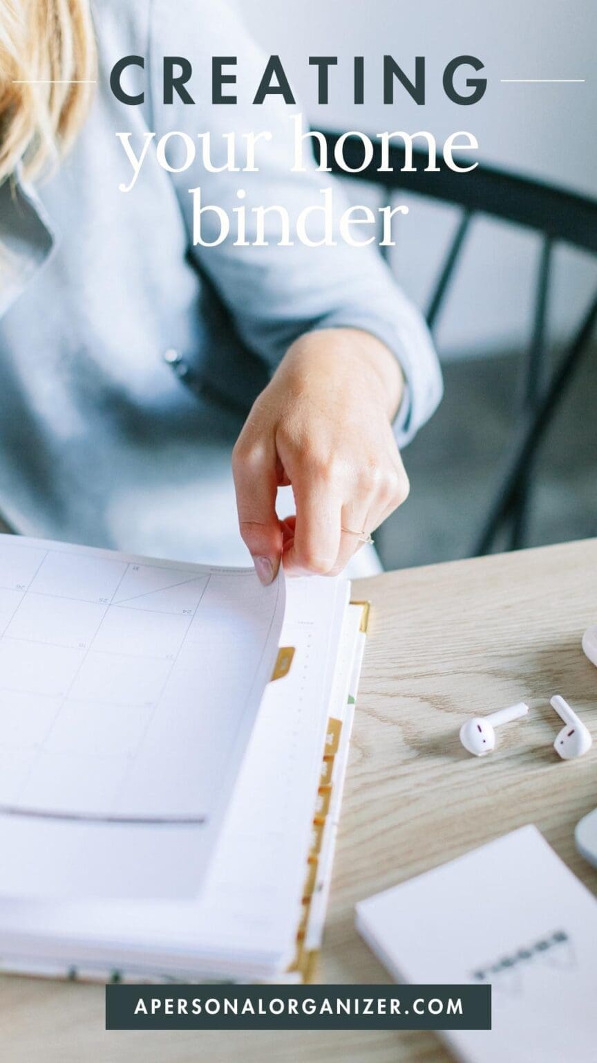 Everything You Need to Create Your Home Binder