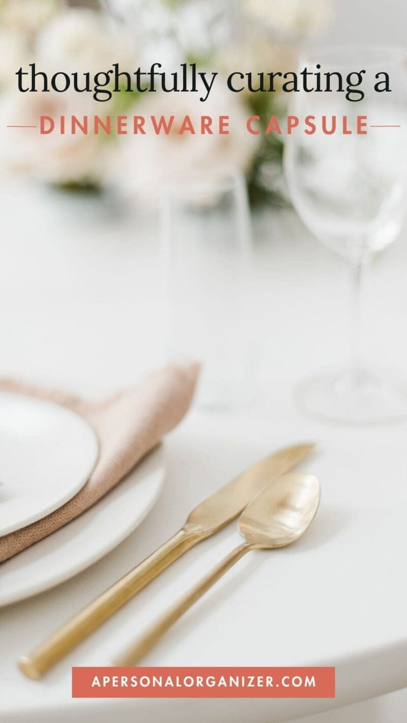 How to Create a Dinnerware Capsule for Every Occasion