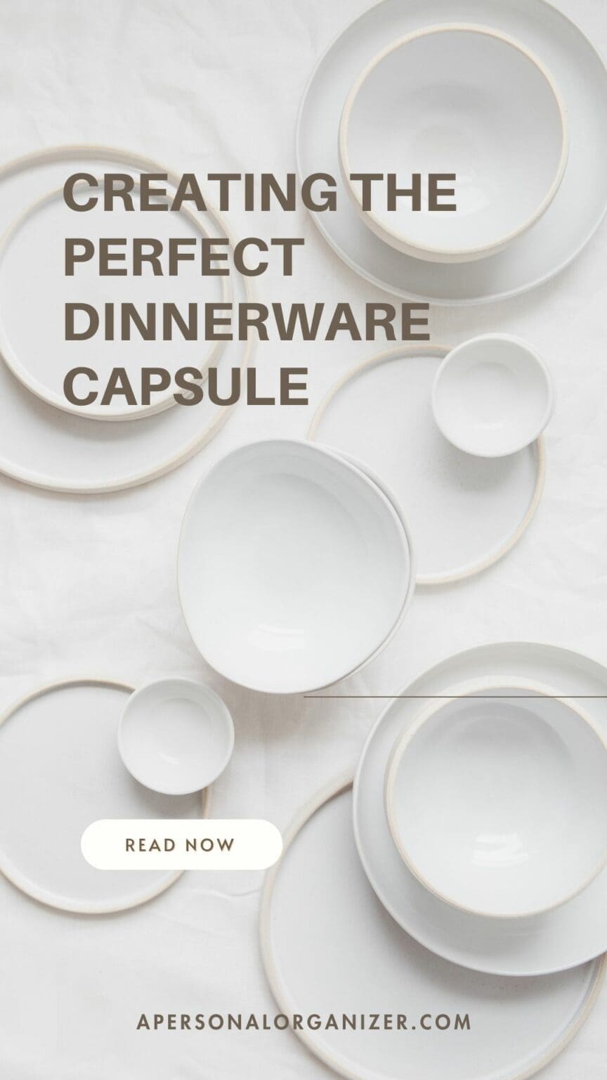 How to Create a Dinnerware Capsule for Every Occasion