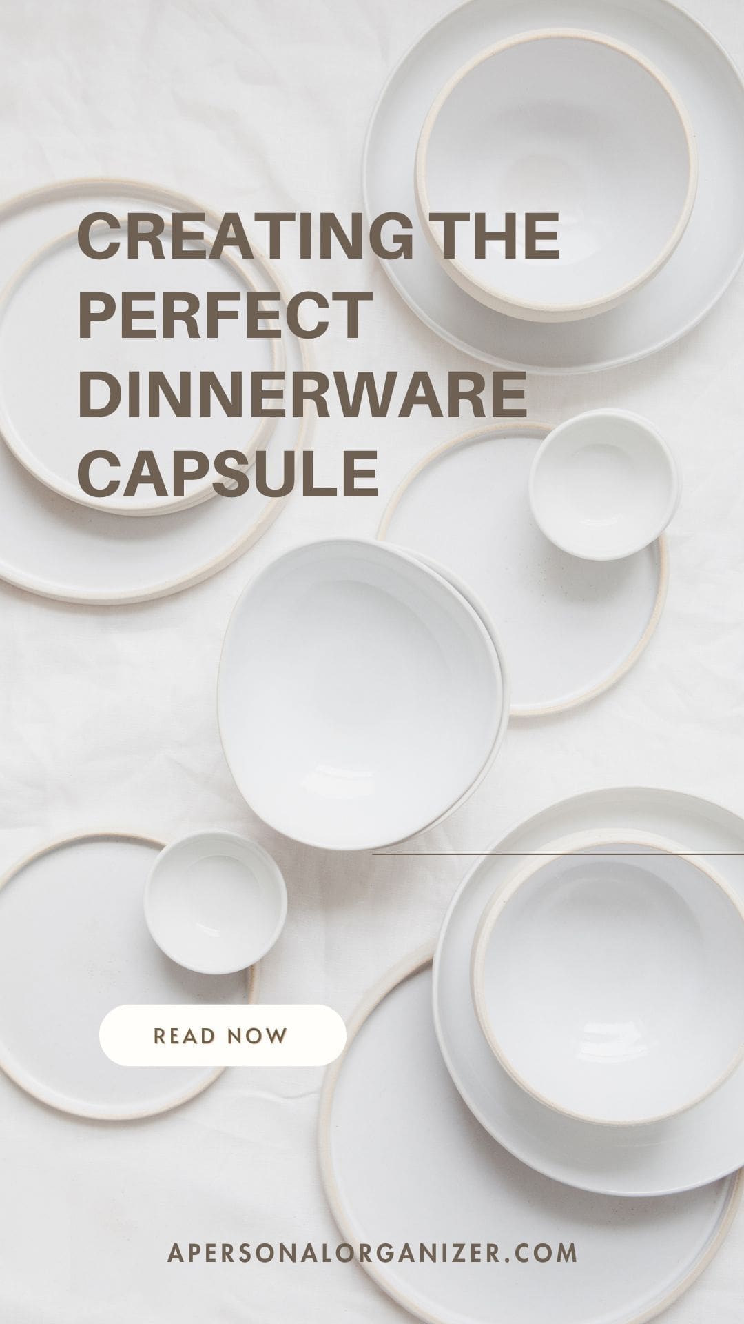 How to Create a Dinnerware Capsule for Every Occasion